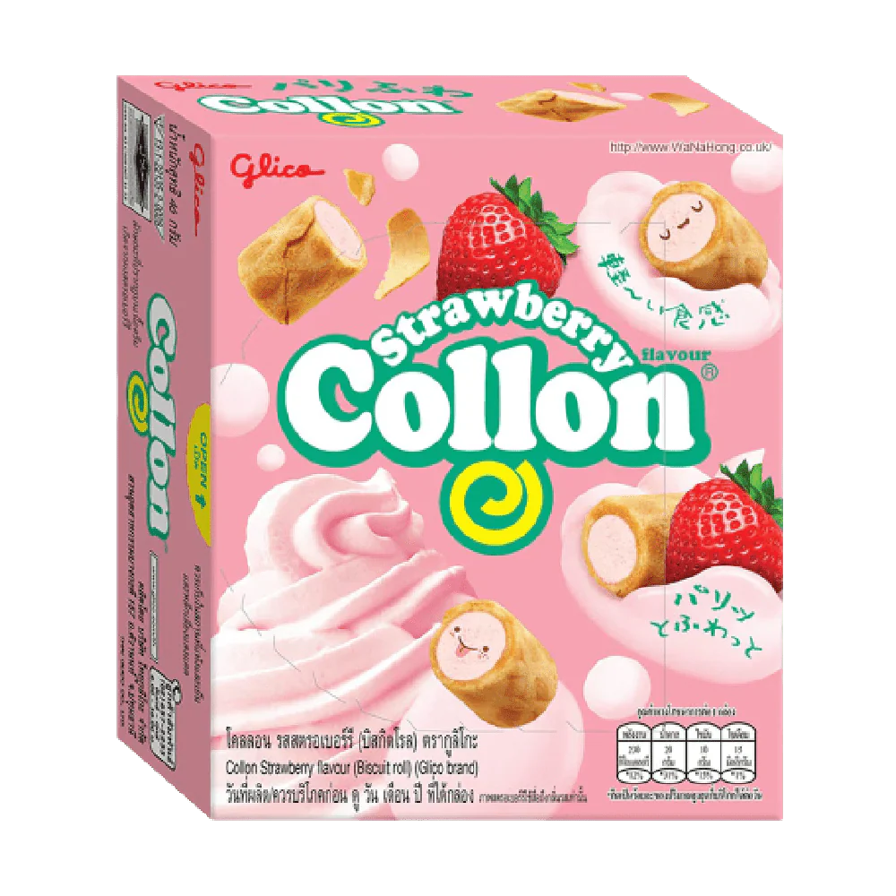 GLICO Collon Strawberry Flavour 46g – Jag Couture Chocolates