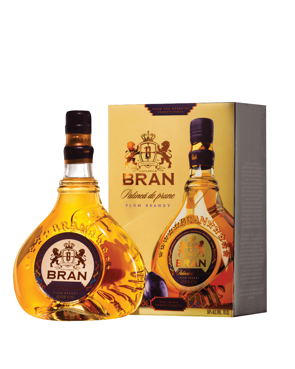 Bran Plum Brandy (Palinca prune / Plum palinka) 700ml – Jag Couture ...