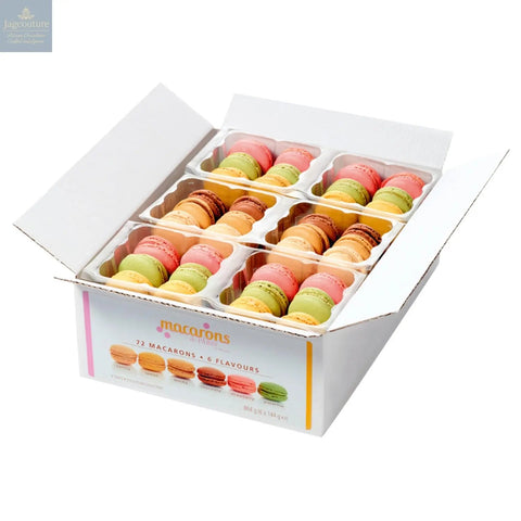 Mixed Macarons 6 flavours x 12pcs – Jag Couture Chocolates