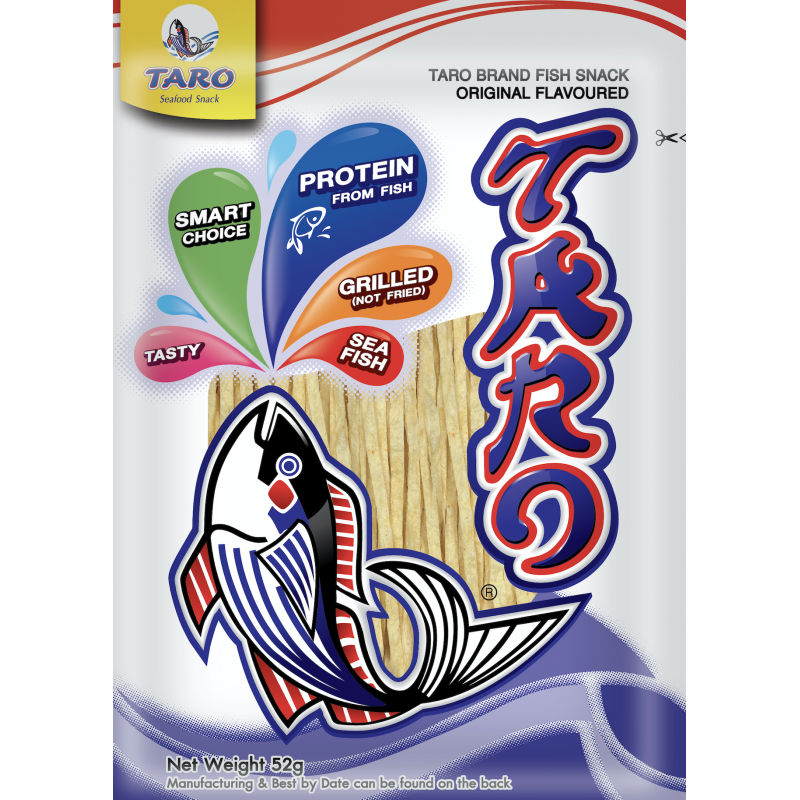 TARO BRAND Fish Snack Original Flavour 52g – Jag Couture Chocolates
