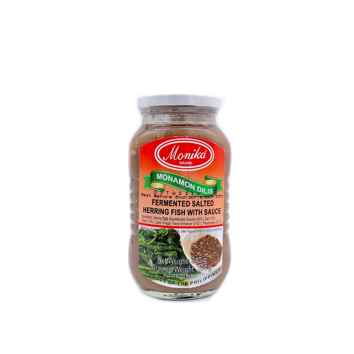 MONIKA Fermented Salted Herring Fish With Sauce 340g – Jag Couture ...