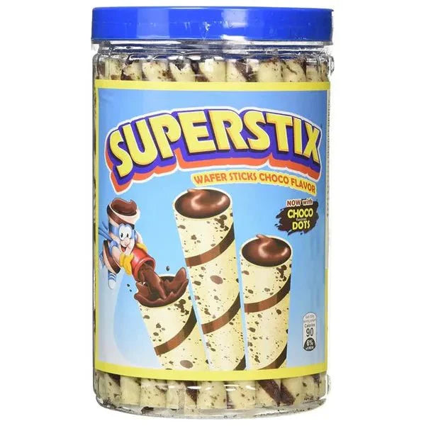 SUPERSTIX Choco Flavour Wafer Sticks 324g – Jag Couture Chocolates