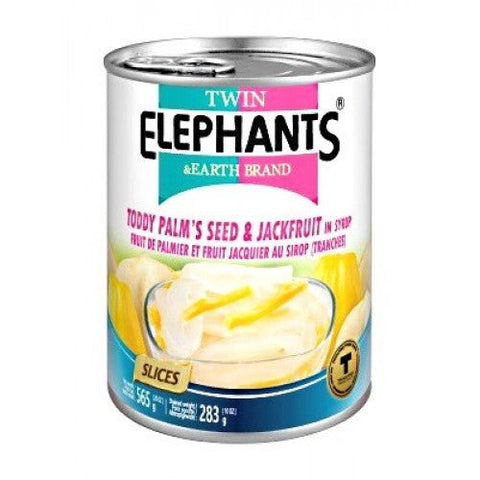 TWIN ELEPHANTS Toddy Palm Seed & Jackfruit In Syrup (Slices) 565g – Jag ...